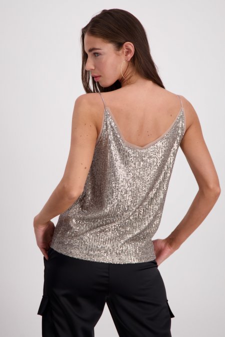 Champagne Sequin Top – Style Kloset Boutique Galway